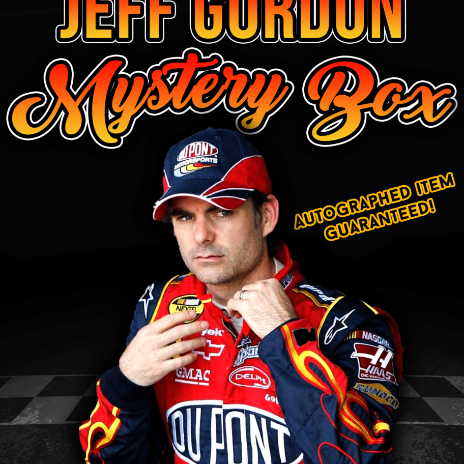 Jeff Gordon Mystery Box (AUTOGRAPHED Item Guaranteed!) - Vortex Diecast